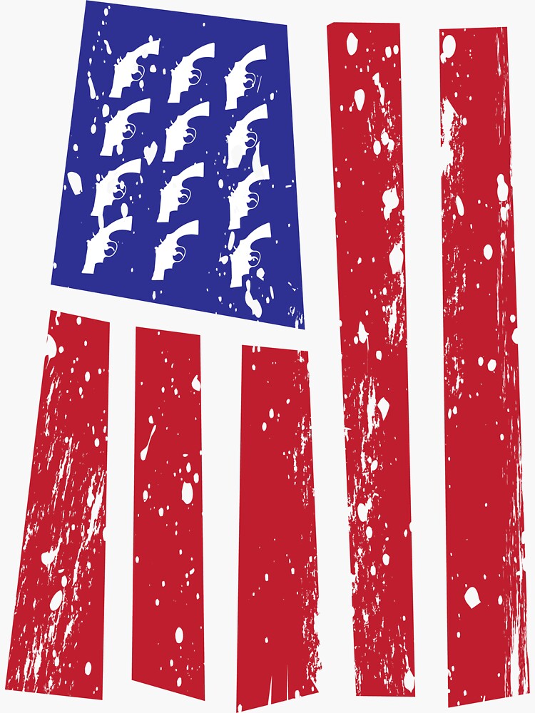 "2nd Amendment Flag" Sticker for Sale by ArtofDissent | Redbubble