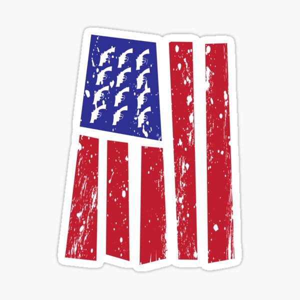 "2nd Amendment Flag" Sticker for Sale by ArtofDissent | Redbubble