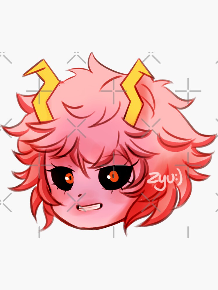 "Mina Ashido" Sticker by zyulla | Redbubble