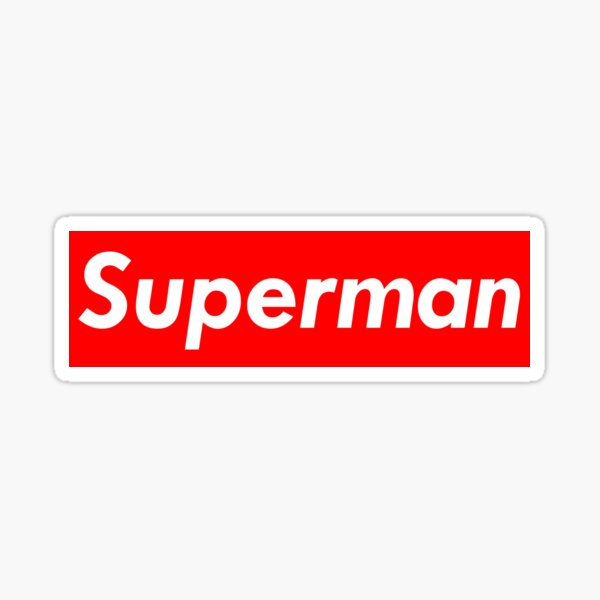 Superman Stickers | Redbubble