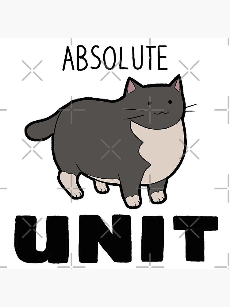 "Absolute Unit" Art Print by unicronpotato | Redbubble