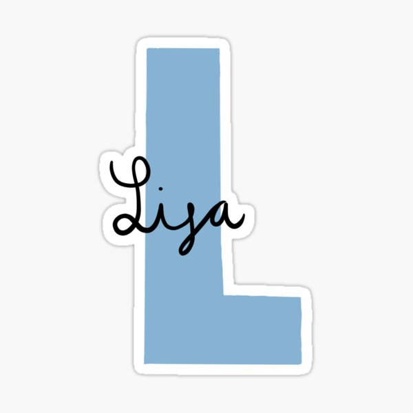 "Lisa sticker " Sticker by kelseyes22 | Redbubble