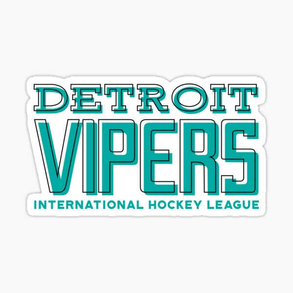 "Detroit Vipers" Sticker by J31Designs | Redbubble