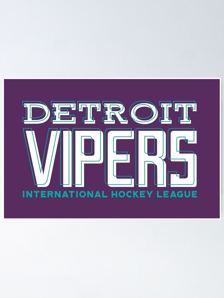 "Detroit Vipers" Poster for Sale by J31Designs | Redbubble