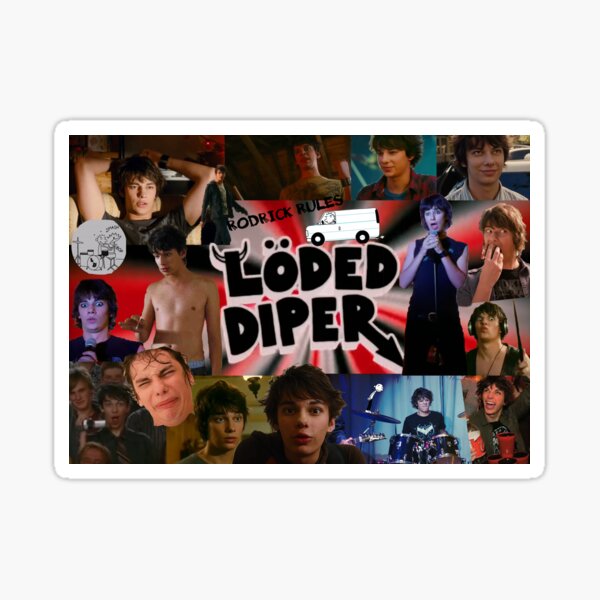 "Rodrick Heffley " Sticker for Sale by fitzfam421 | Redbubble