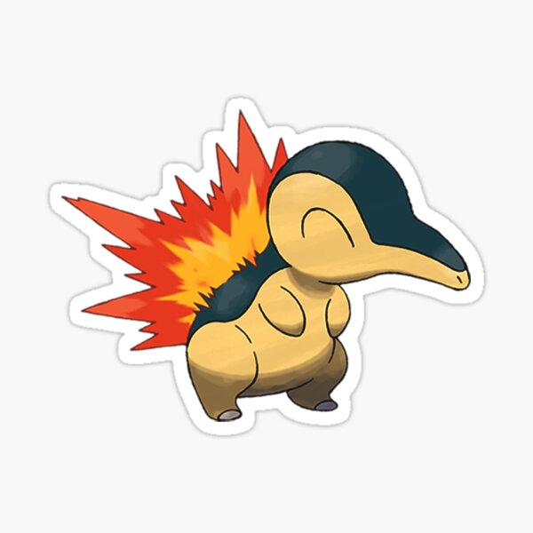 Cyndaquil Stickers | Redbubble
