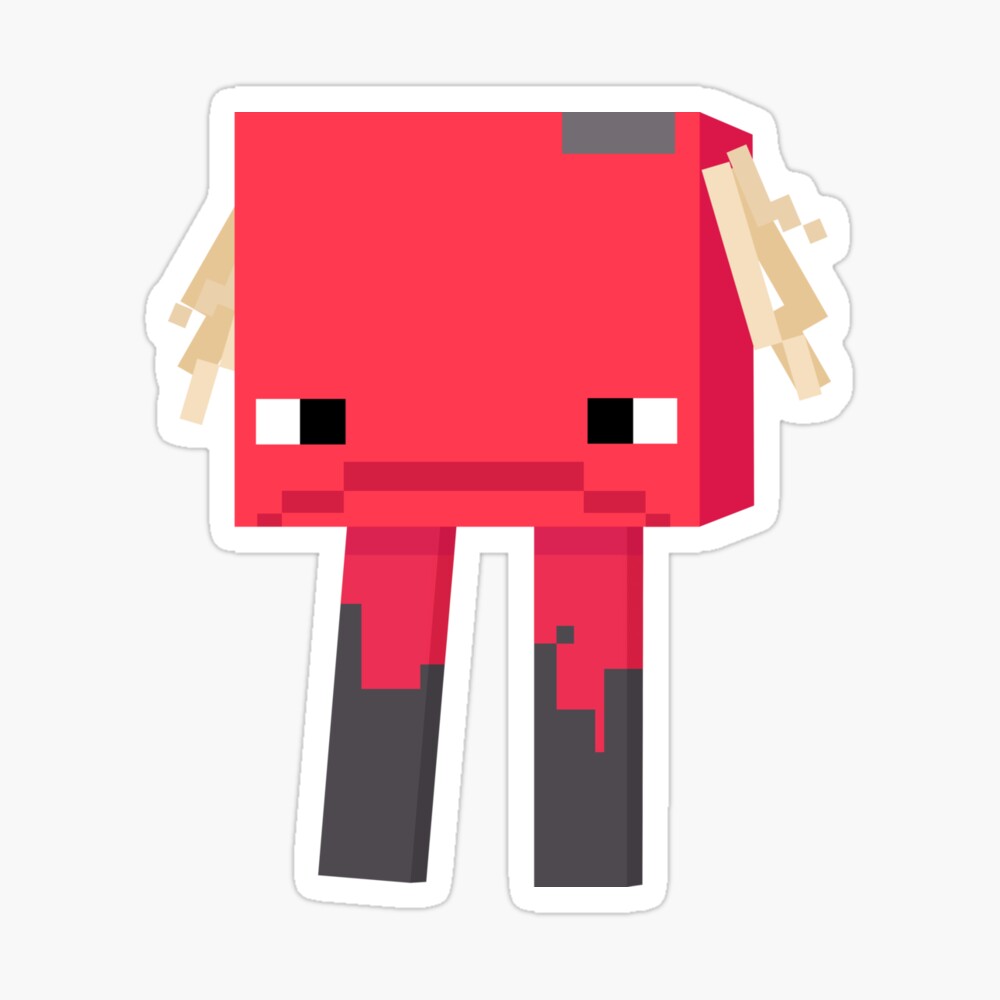 Minecraft Strider With Baby But Cold Poster By VariousLizards ...