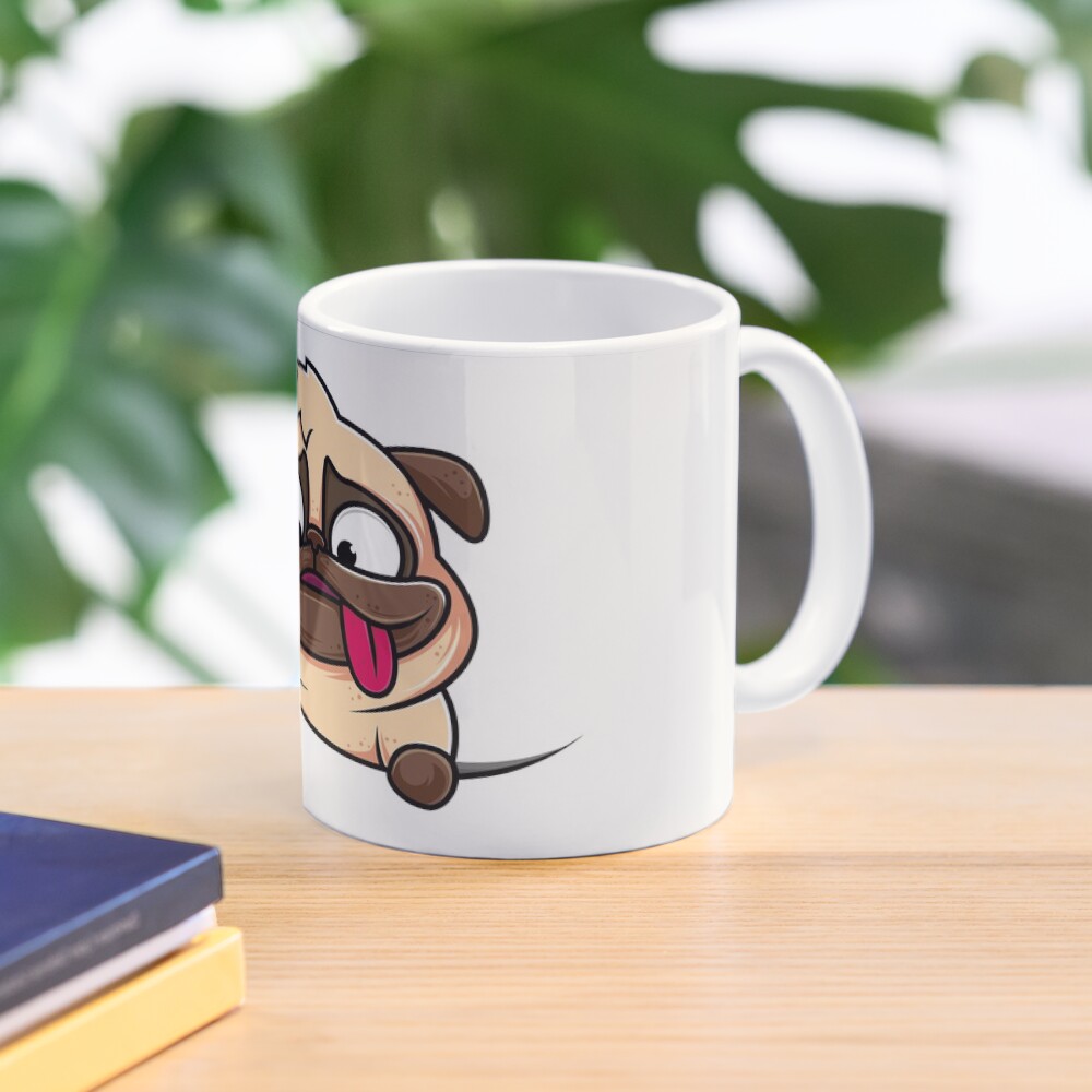 "Doug the pug" Coffee Mug for Sale by dukes-tshirt | Redbubble