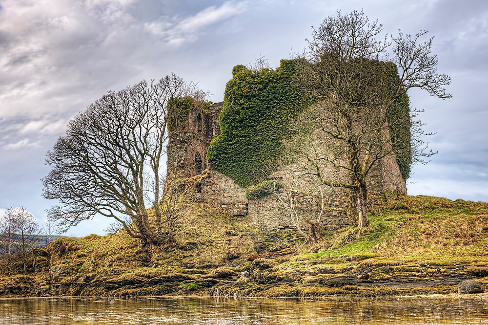 "Abandoned Castle Lachlan" by JPassmore | Redbubble