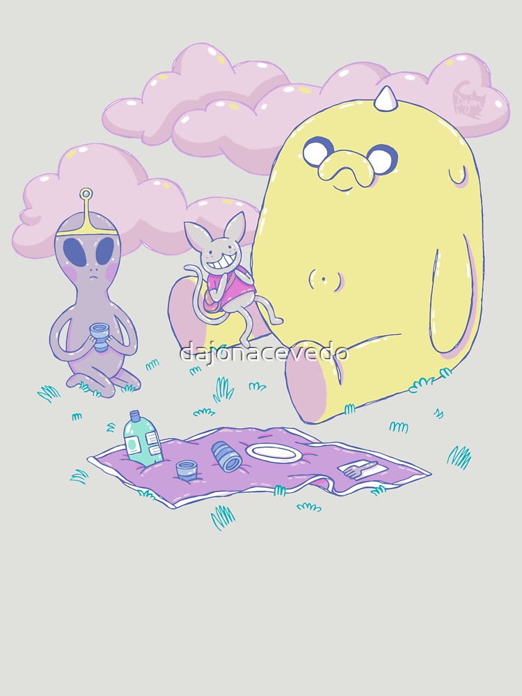 "Picnic Time with Beth, Shermy, and Princess Zip - Adventure Time" T ...