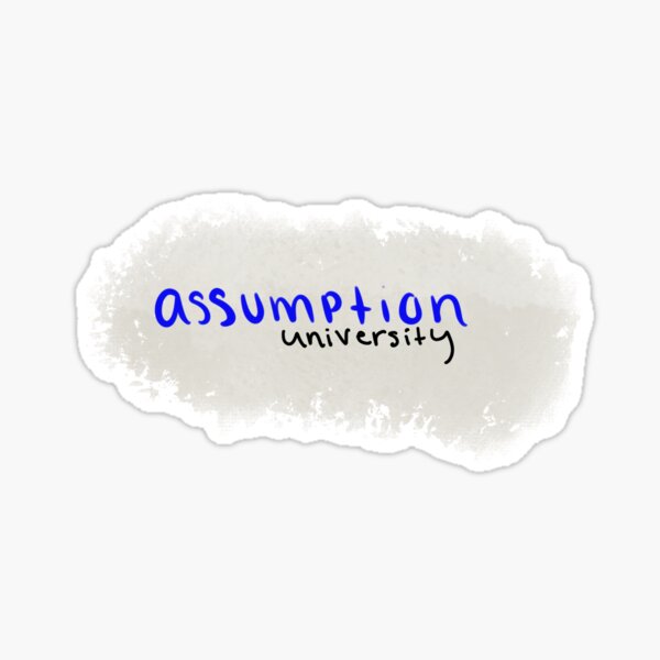 "Assumption University" Sticker by kelseyes22 | Redbubble