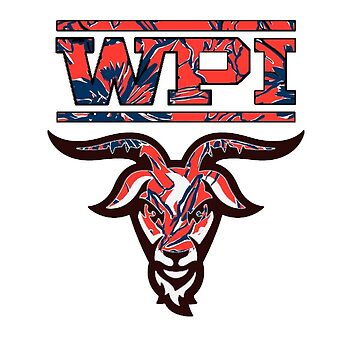 "WPI Goat" Sticker for Sale by designsbylivxo | Redbubble