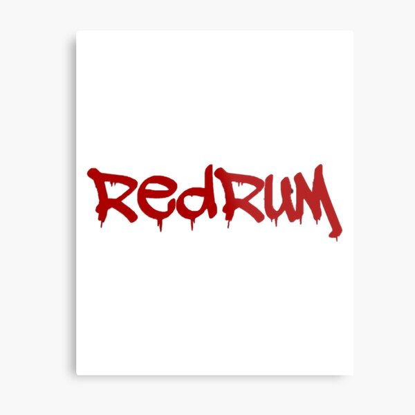 Redrum Metal Prints | Redbubble