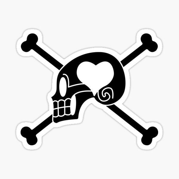 "Alvida Pirates Jolly Roger " Sticker for Sale by jimjimfuria | Redbubble