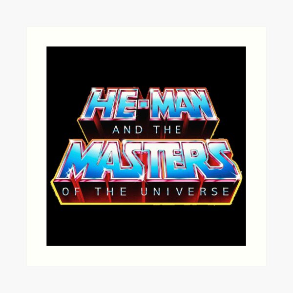 "He Man logo" Art Print for Sale by Jamesy78 | Redbubble