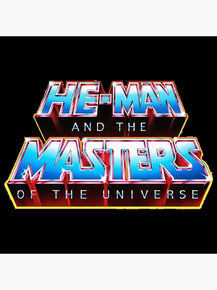 "He Man logo" Art Print for Sale by Jamesy78 | Redbubble
