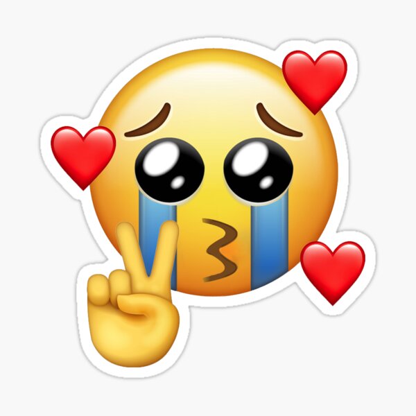 "Sad Emoji" Sticker for Sale by sroppel4 | Redbubble