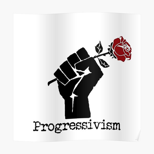 "Progressivism Logo" Poster for Sale by ProgressiveHH | Redbubble