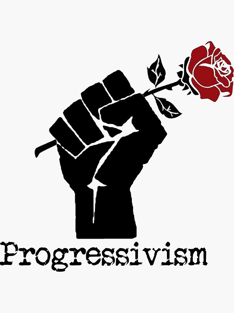 "Progressivism Logo" Sticker for Sale by ProgressiveHH | Redbubble