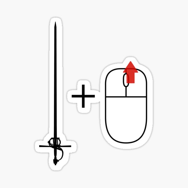 "How to Win with Rapier" Sticker for Sale by OrangeNebula | Redbubble