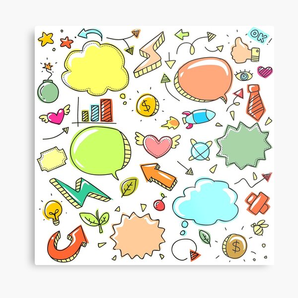 Emoticon Metal Prints | Redbubble