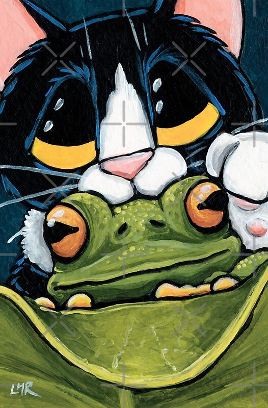 "Ribbet!" by Lisa Marie Robinson | Redbubble