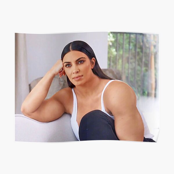 "Buff Kim K Meme " Poster for Sale by Freshfroot | Redbubble