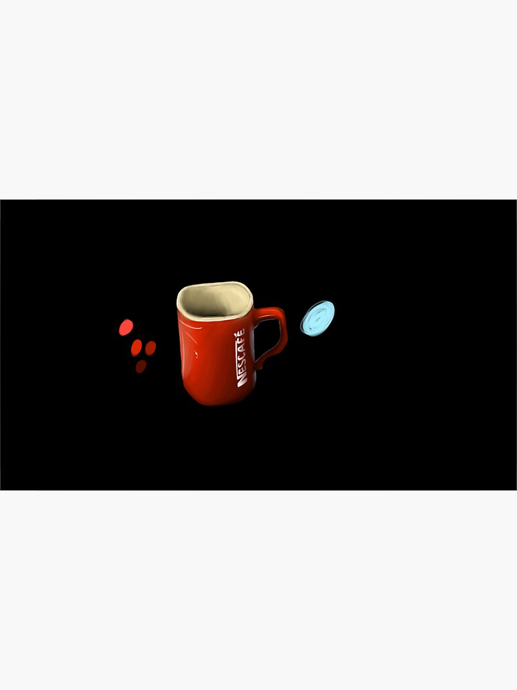 "Drawn Nescafe mug" Sticker by Xmineblok | Redbubble