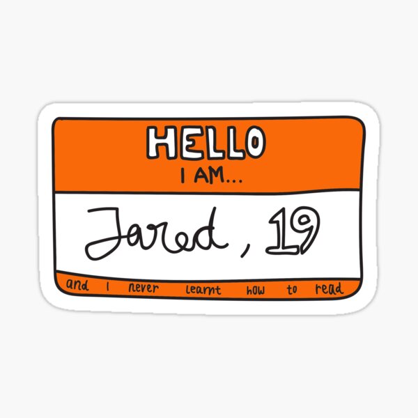 19 Jared Gifts & Merchandise | Redbubble