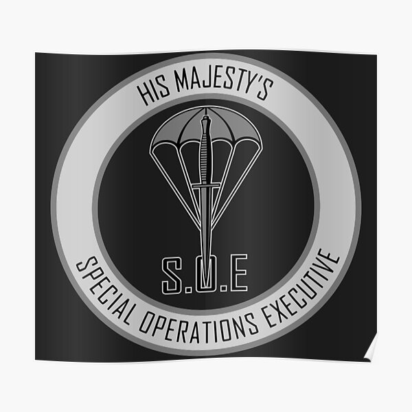 "WW2 SOE Special Operations Executive" Poster for Sale by StrongVlad ...
