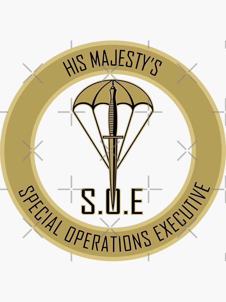 "WW2 SOE Special Operations Executive" Sticker for Sale by StrongVlad ...