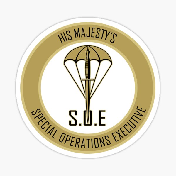 "WW2 SOE Special Operations Executive" Sticker for Sale by StrongVlad ...