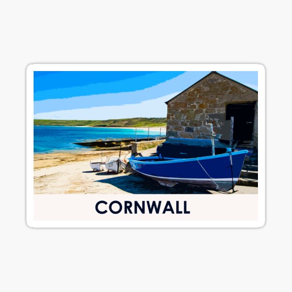 "Cornish sailing boats - Cornwall UK" Sticker for Sale by ...