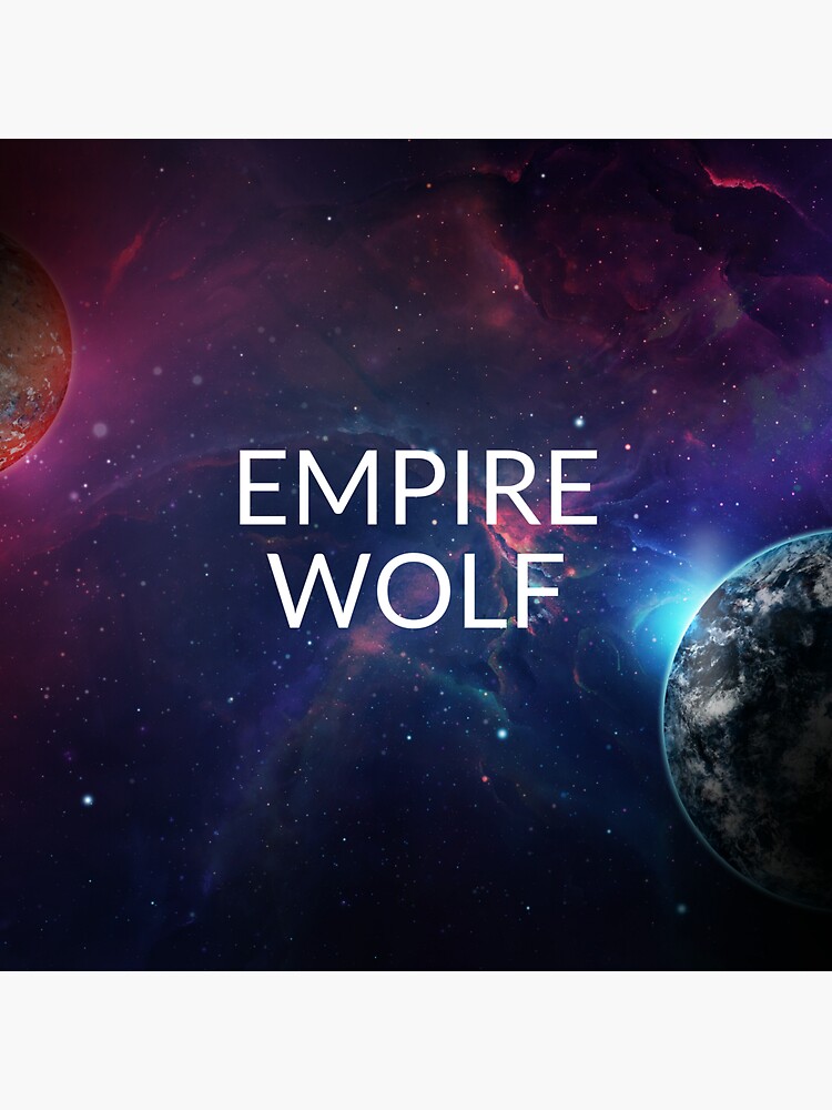 "empire wolf" Sticker for Sale by johnblack786 | Redbubble