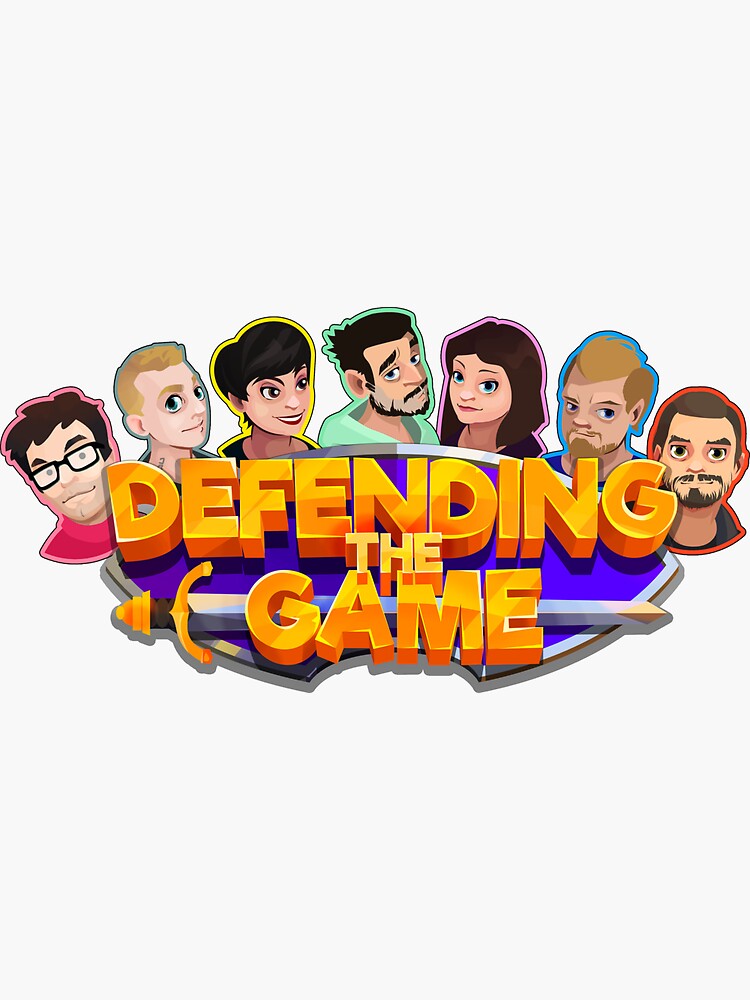 "Defending The Game" Sticker for Sale by DTG-Official | Redbubble