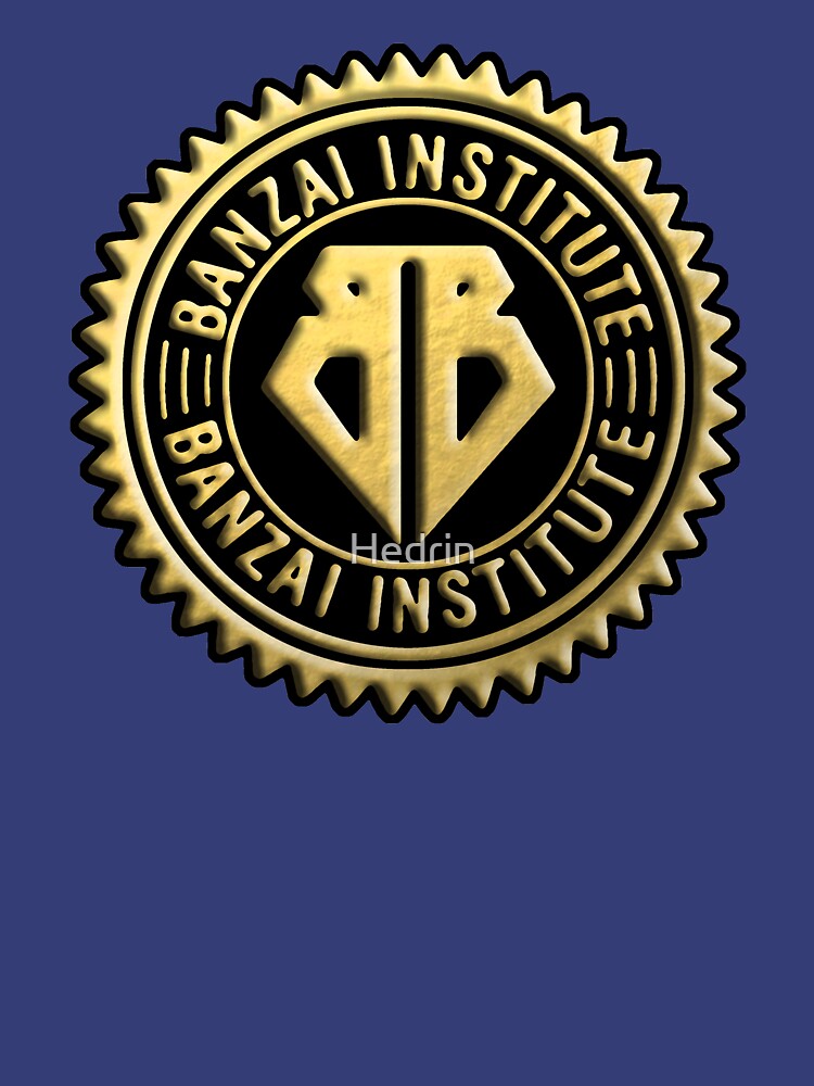 "Buckaroo Banzai Institute Gear Logo Gold Seal" T-shirt for Sale by ...