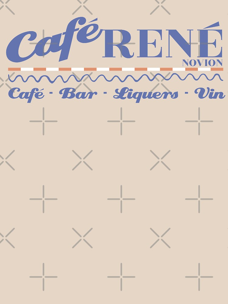 "Cafe Rene Novion" Essential T-Shirt for Sale by McPod | Redbubble