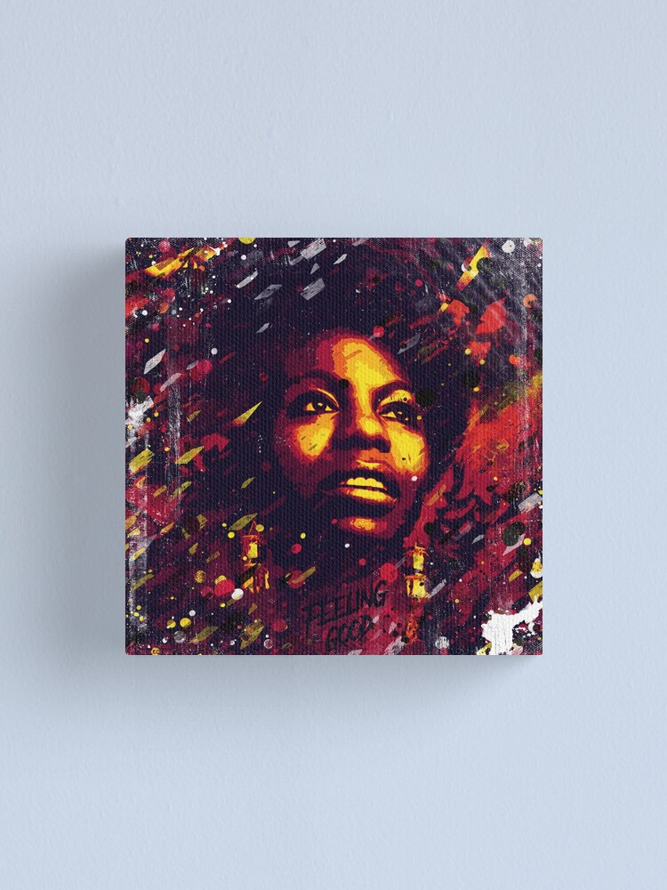 "Nina Simone | POP ART | Old School Collection" Canvas Print for Sale ...