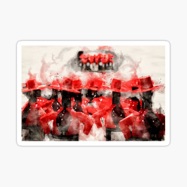 "Tio Pepe. Watercolor." Sticker by lugamor | Redbubble