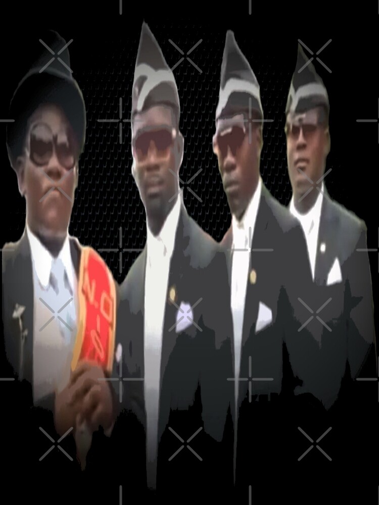 "~ Dancing Coffin (Funeral Coffin Dance Meme) ~" Art Print by ...