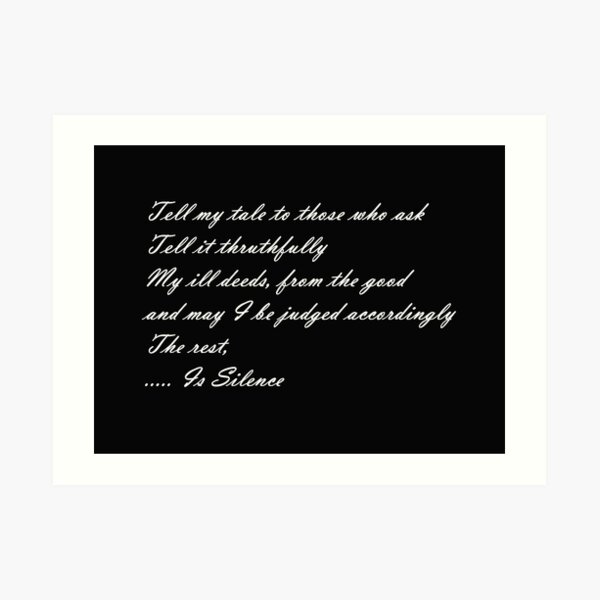 "Code of the Hero Poem - Transformers Beast Wars Quote" Art Print by ...