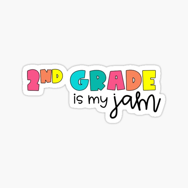 2nd Grade Stickers | Redbubble