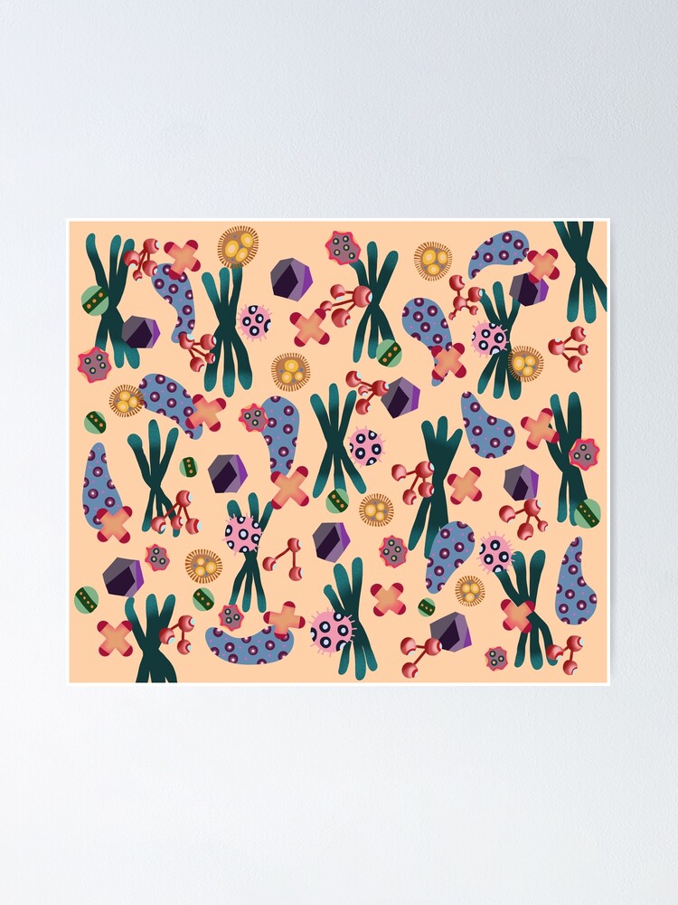 "happy bacteria" Poster by Pacesyte | Redbubble