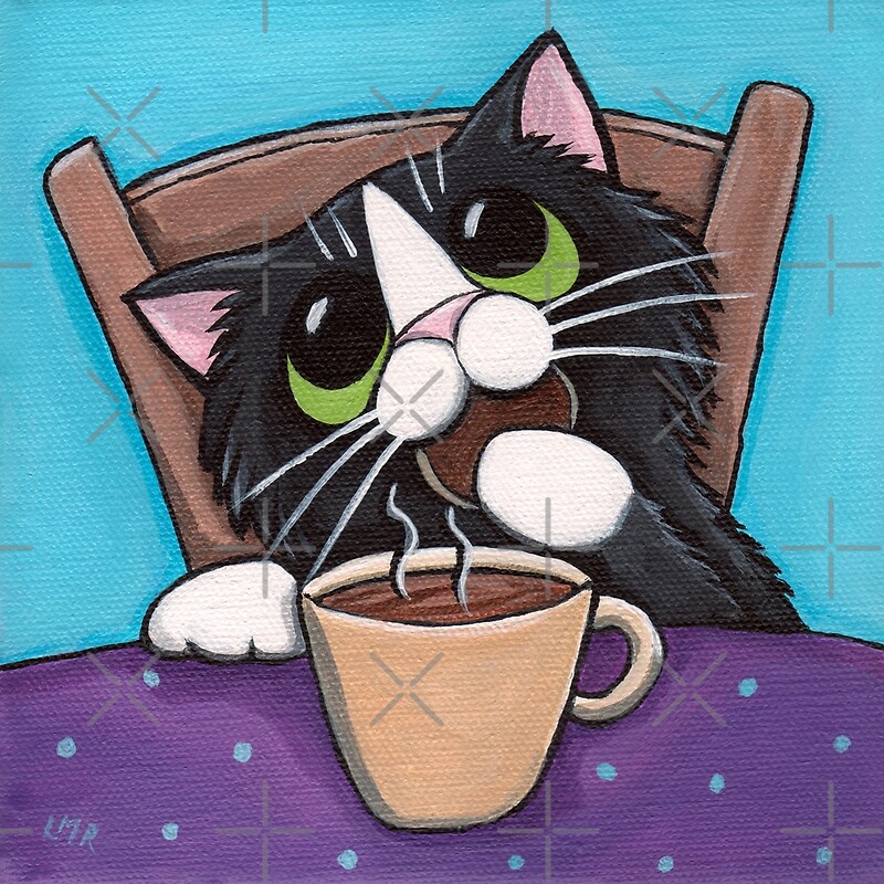 "Tea Break" by Lisa Marie Robinson | Redbubble