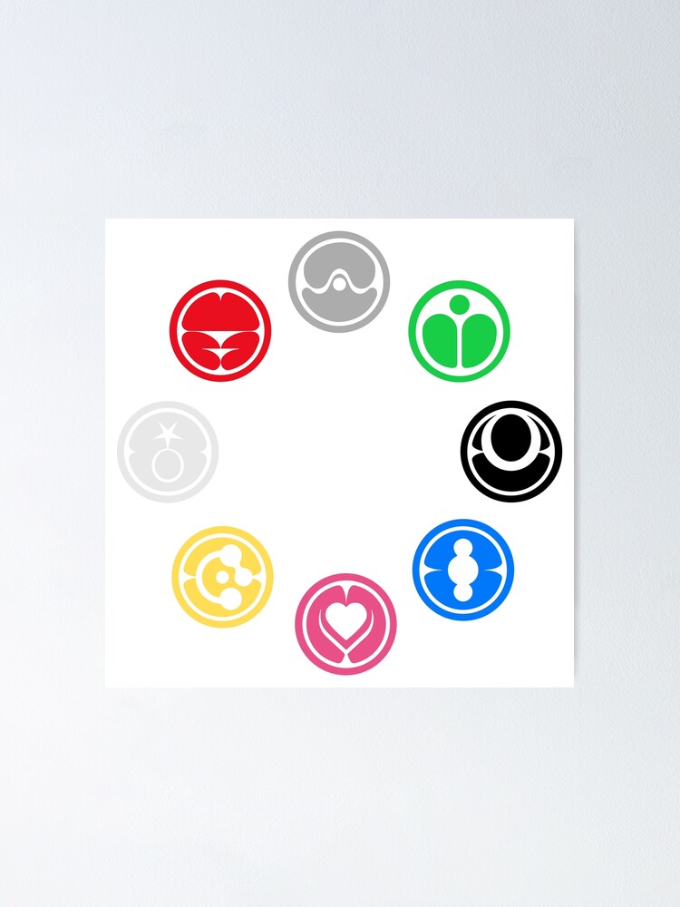 "Chromatica Tribes (Colours)" Poster by foxnewton | Redbubble