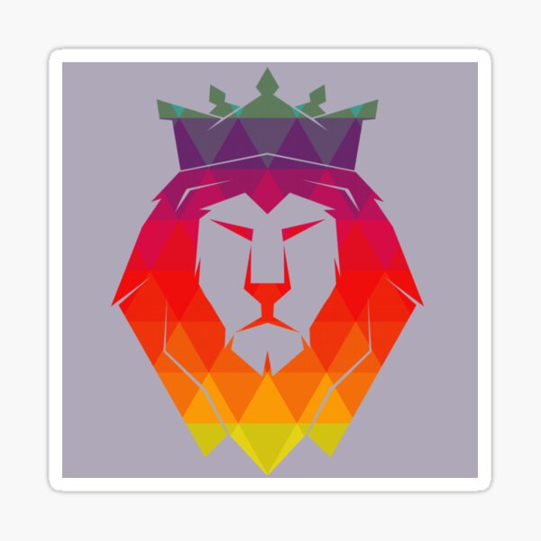 "King" Sticker by Sanjaytripathi | Redbubble