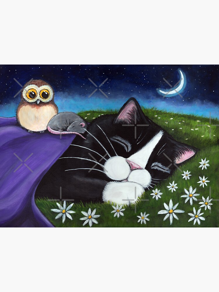 "A Watchful Eye" Sticker for Sale by LisaMarieArt | Redbubble