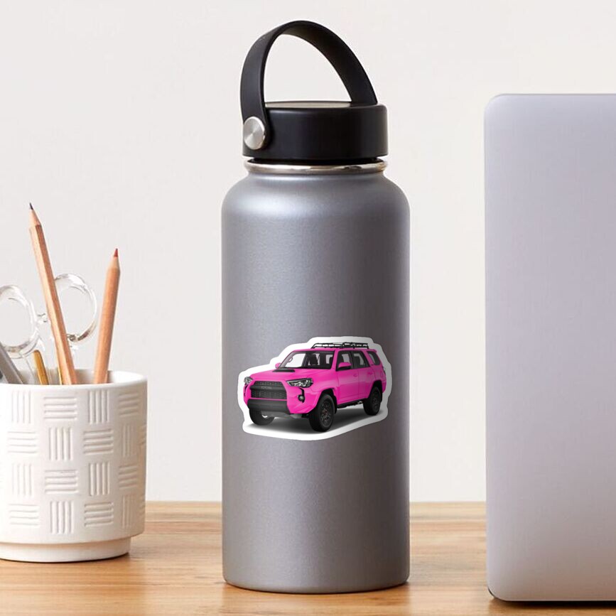 "Pink 4runner" Sticker for Sale by mrbusysocks | Redbubble