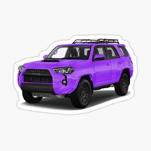 "Purple 4runner" Sticker for Sale by mrbusysocks | Redbubble