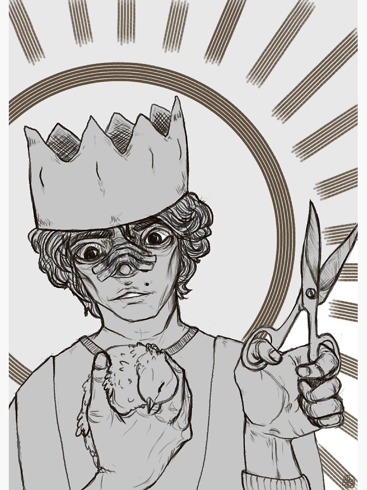 "Hail King Paimon!" Sticker for Sale by portese | Redbubble